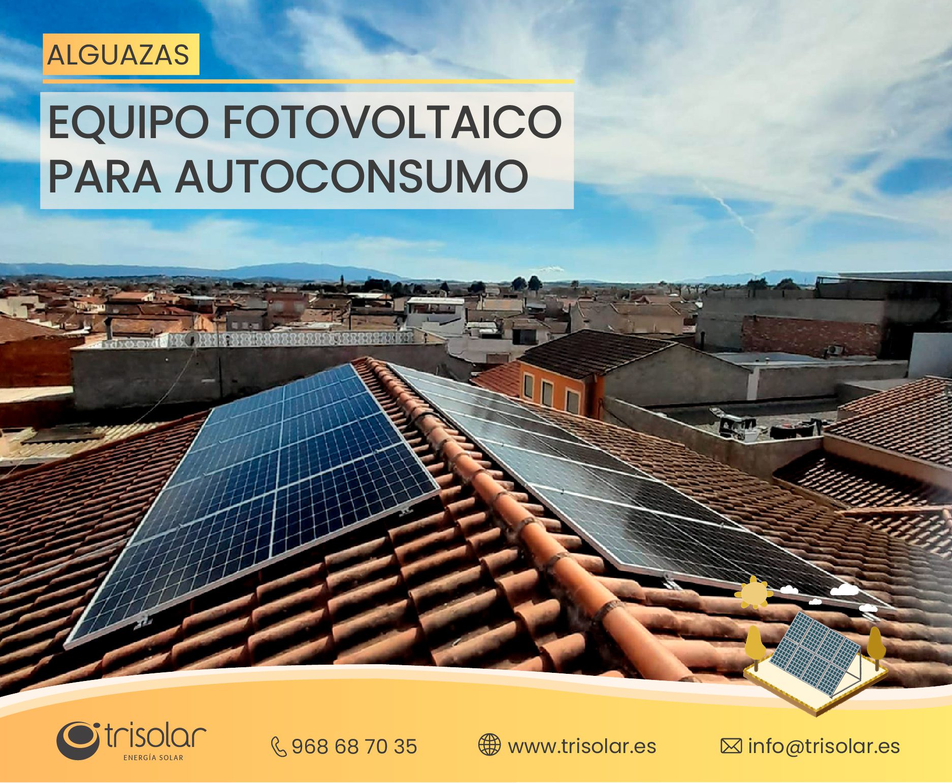 BlogTrisolar | Placas solares para autoconsumo en Alguazas, Murcia.