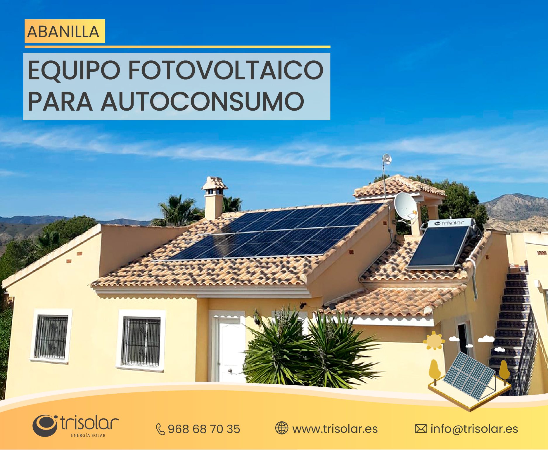 BlogTrisolar | Placas solares para autoconsumo en Abanilla, Murcia.